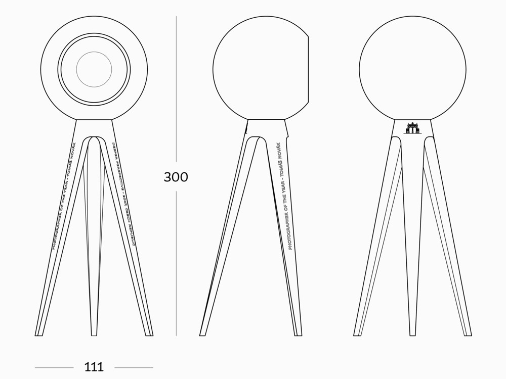 Trophy Tripod | Product design | Pavol Mikuláš